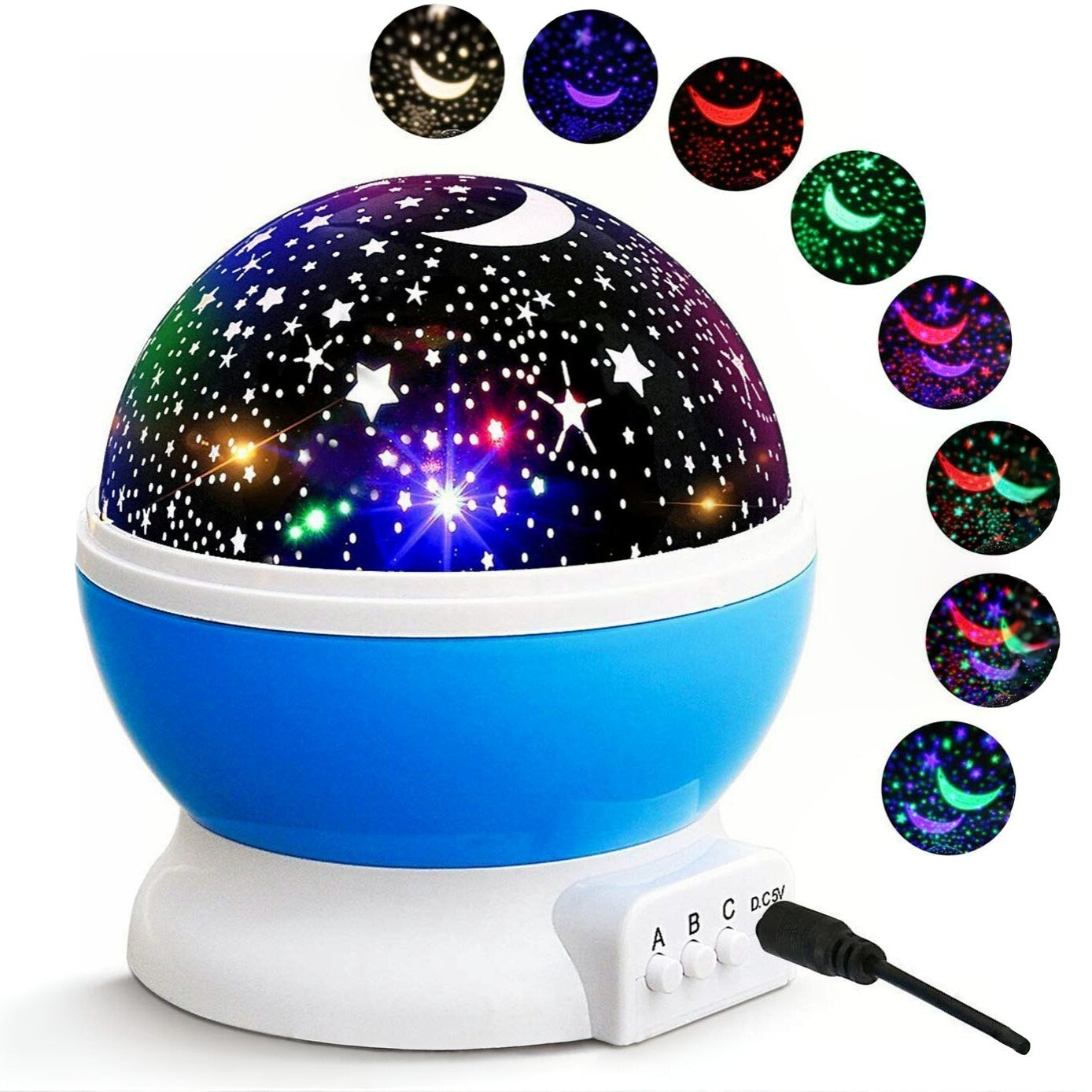 Star Master Lampa – Projektor Zvezdanog Neba | Rotacija + LED Boje ...
